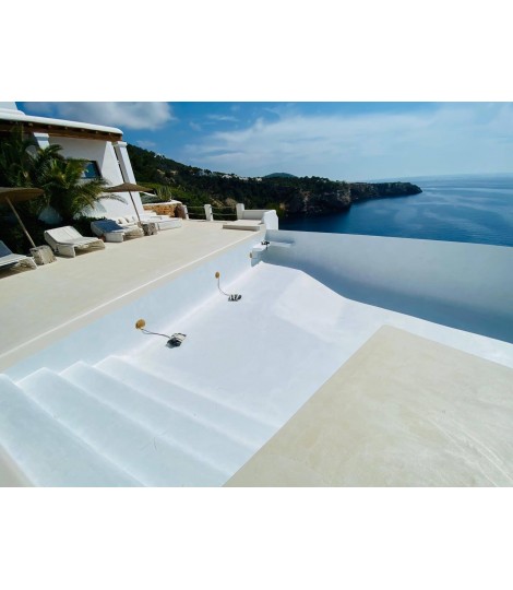 Kit for continuous coating of micro mortar polyurethane Micropol 3C