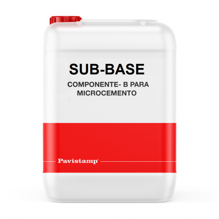 sub-base | Buy component B for kneading with Pavicem microcement